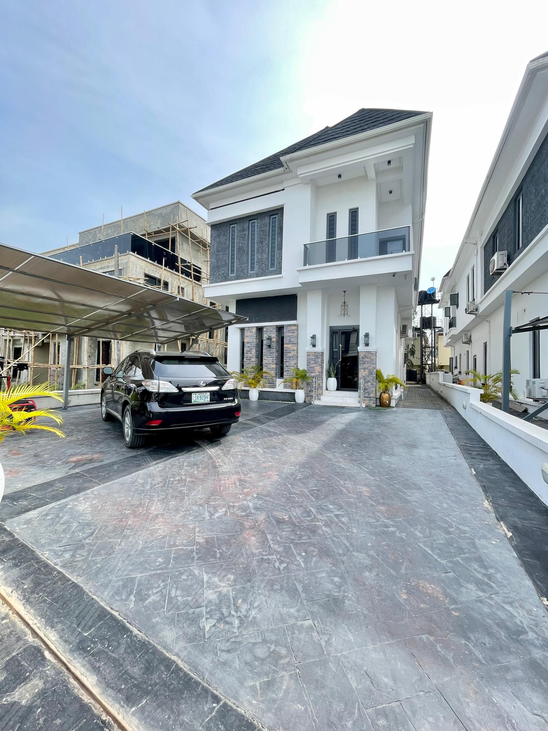 5 Bed Fully Detached Duplex in Lekki County, Ikota For Sale - De Home ...
